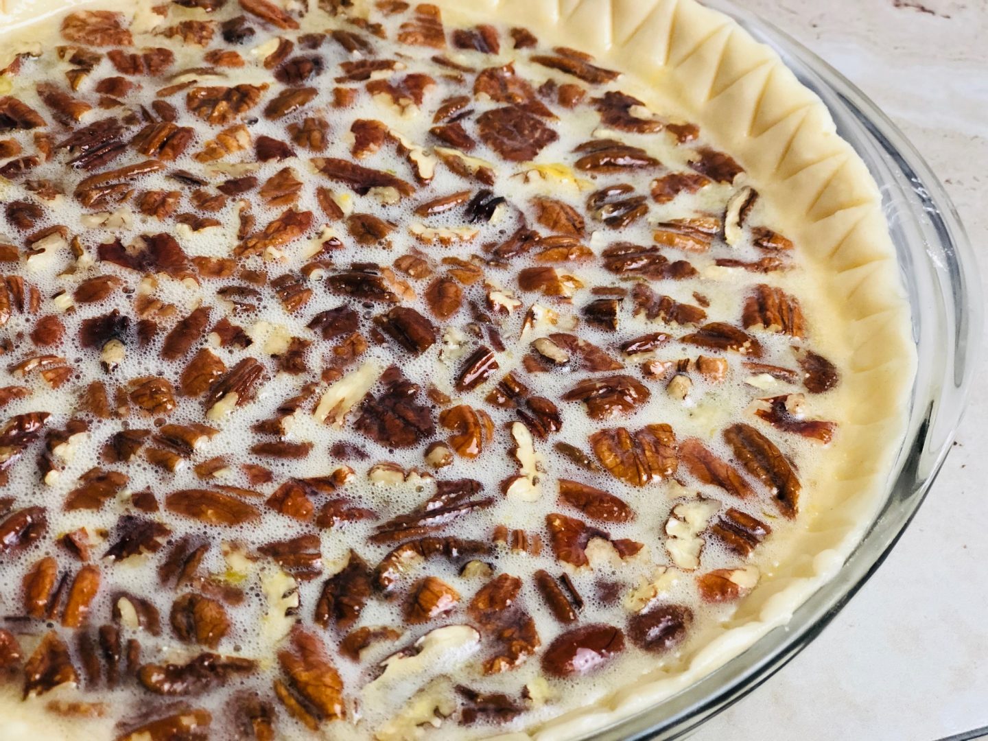 Southern Pecan Pie - Bold Secret Ingredient - Heather Lucille's Kitchen