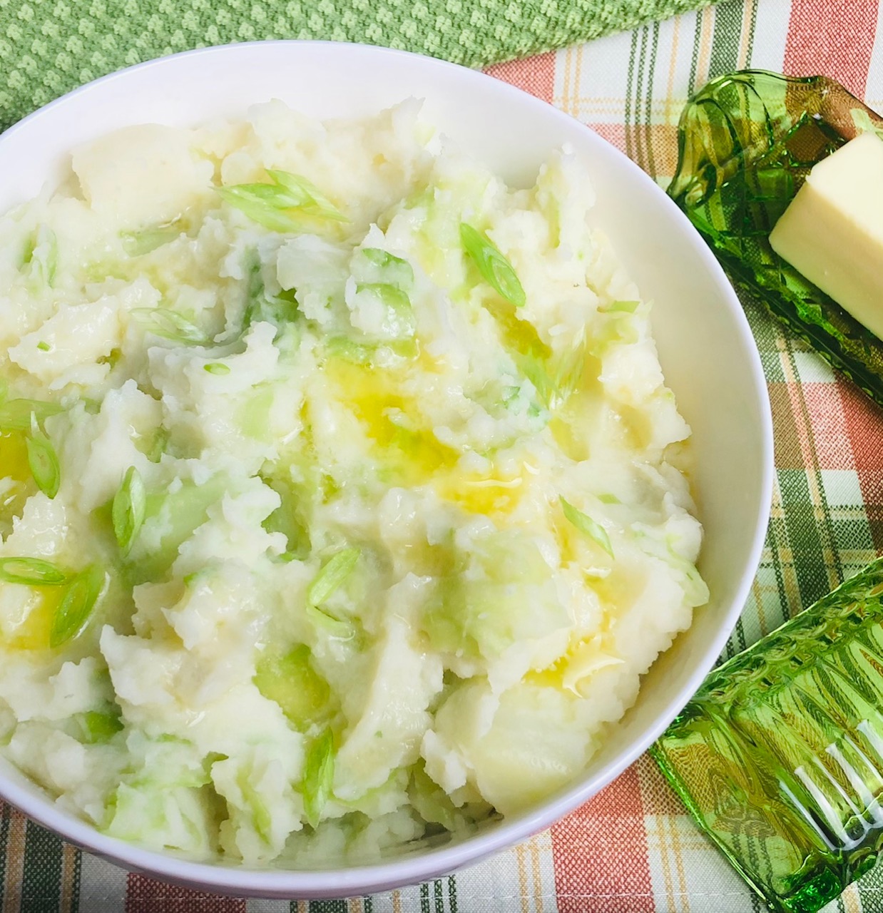 Traditional Irish Colcannon (Mashed Potatoes with Cabbage) - Heather ...