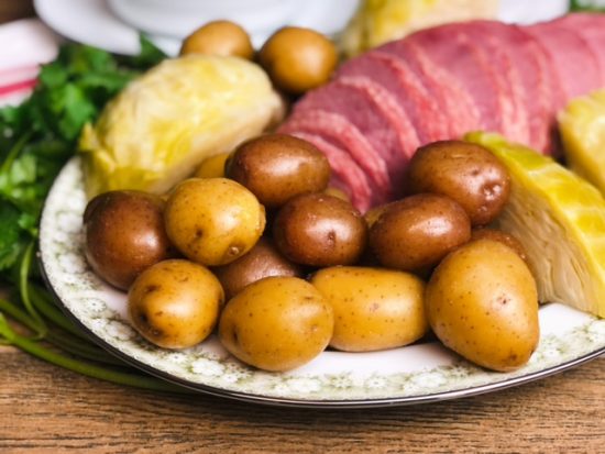 Irish Boiled Potatoes (The BEST Buttery Spuds) - Heather Lucille's Kitchen